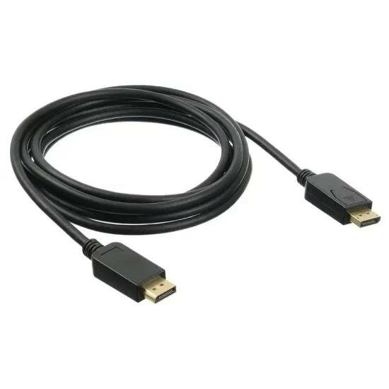 Кабель KingPrice DisplayPort m – DisplayPort m, 3 м, черный (KP-DP-V1.2-3M)