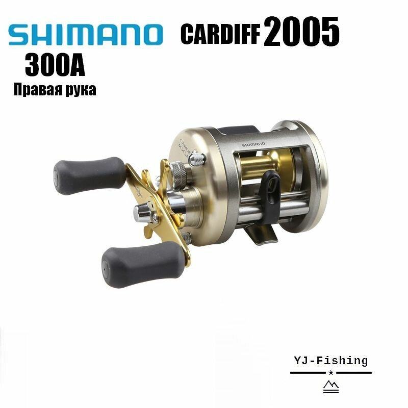 SHIMANO 2025 CARDIFF 300 Под правую руку Кастинговое Катушка