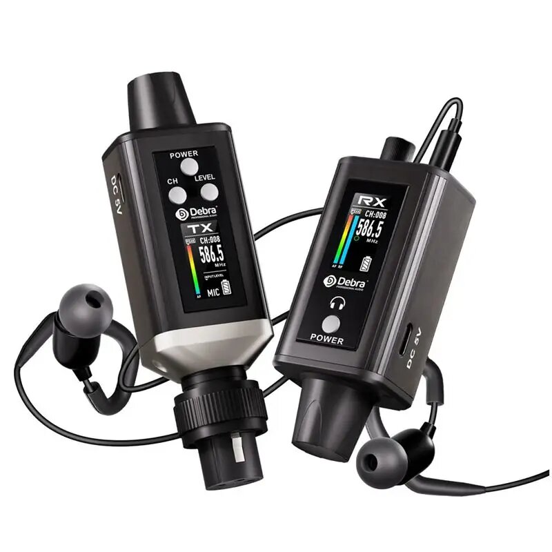 DEBRA Беспроводной монитор UHF Black B
