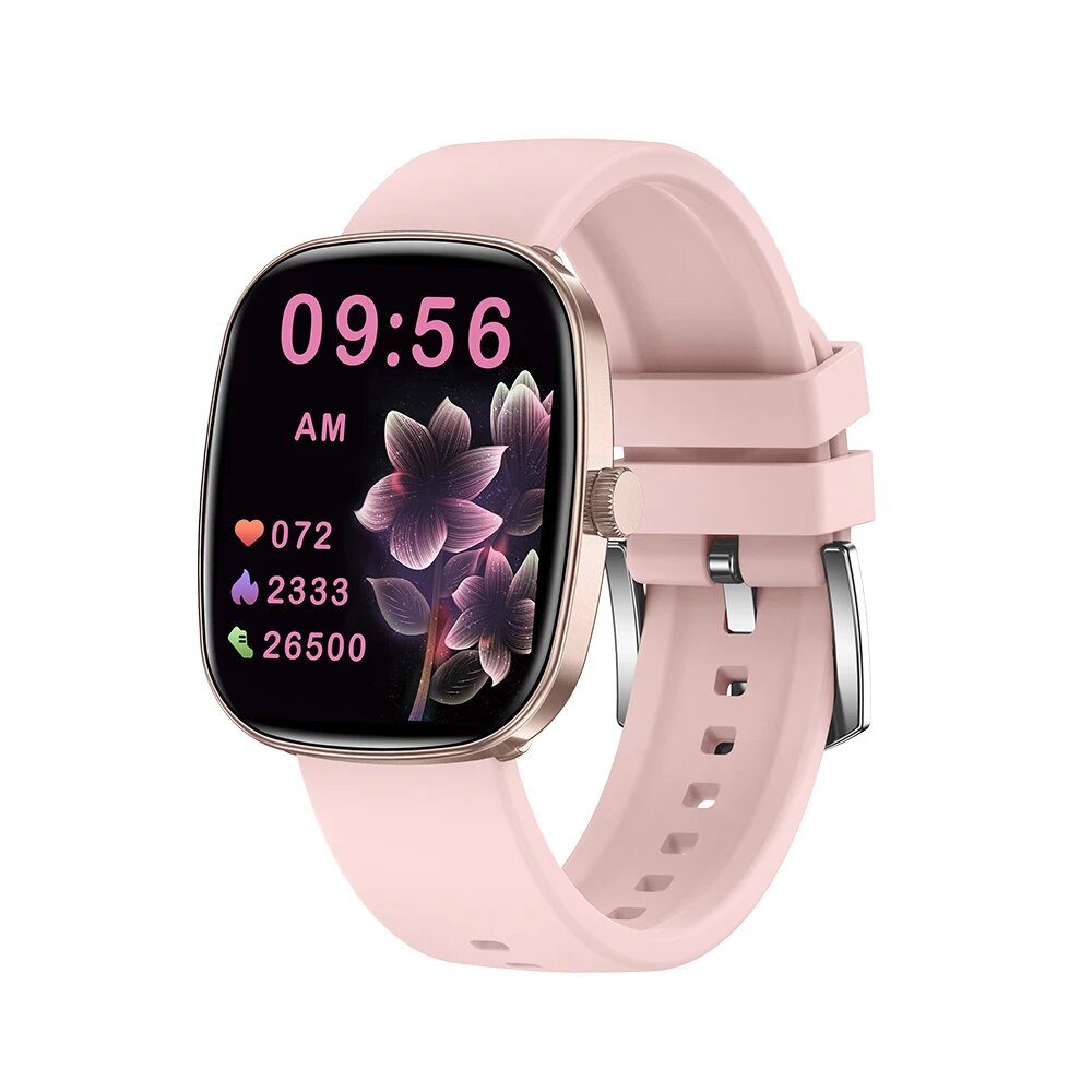 Розовые смарт-часы Smart Watch 2025, 1.83" Bluetooth