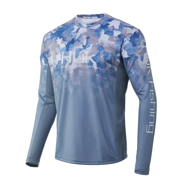 Мужская рыболовная рубашка HUK Long Sleeve, XXXL, Цвет: 16