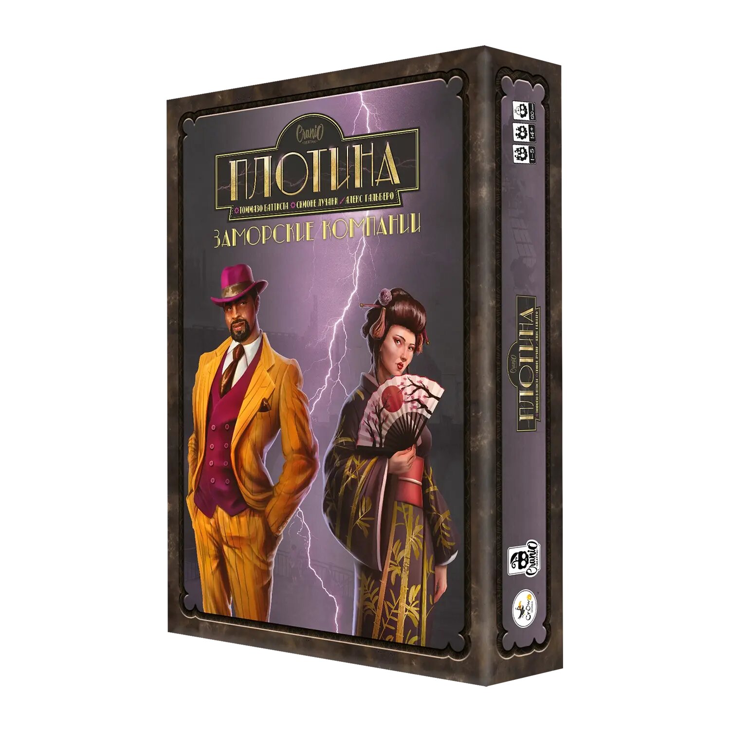 Настольная игра Плотина. Дополнение: Заморские компании от Crowd Games