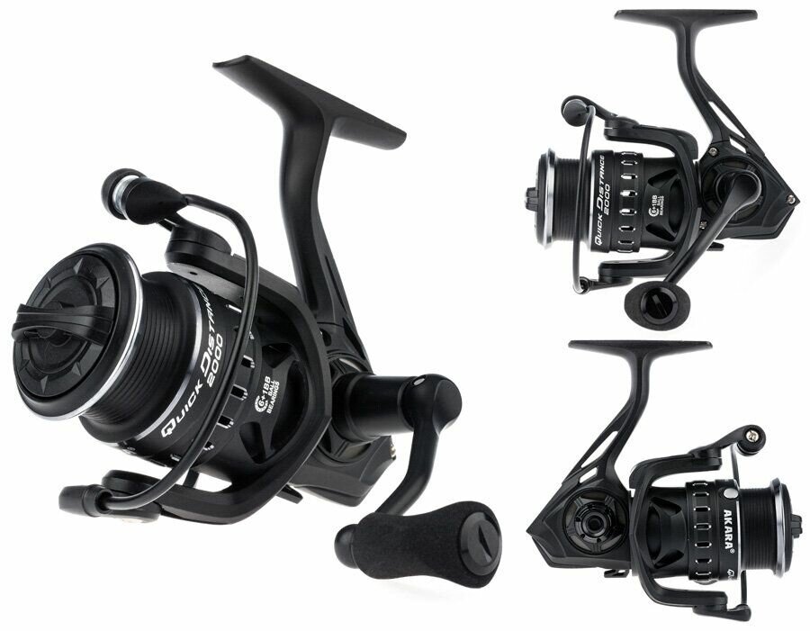 Катушка безынерционная Akara Quick Distance 3000 6+1 bb