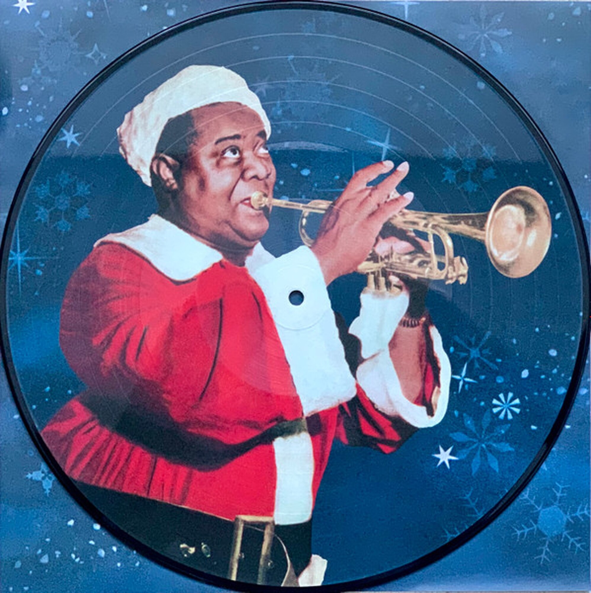 LOUIS ARMSTRONG - Louis Wishes You A Cool Yule, (LP, Compilation, Picture Disc) Виниловая пластинка