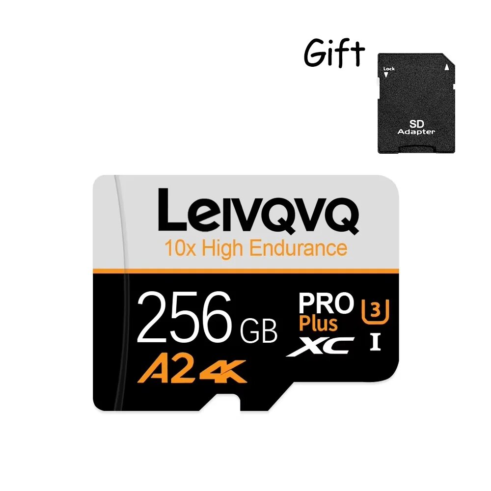 LEIVQVQ карта памяти SD 128/256/512 ГБ 256gb
