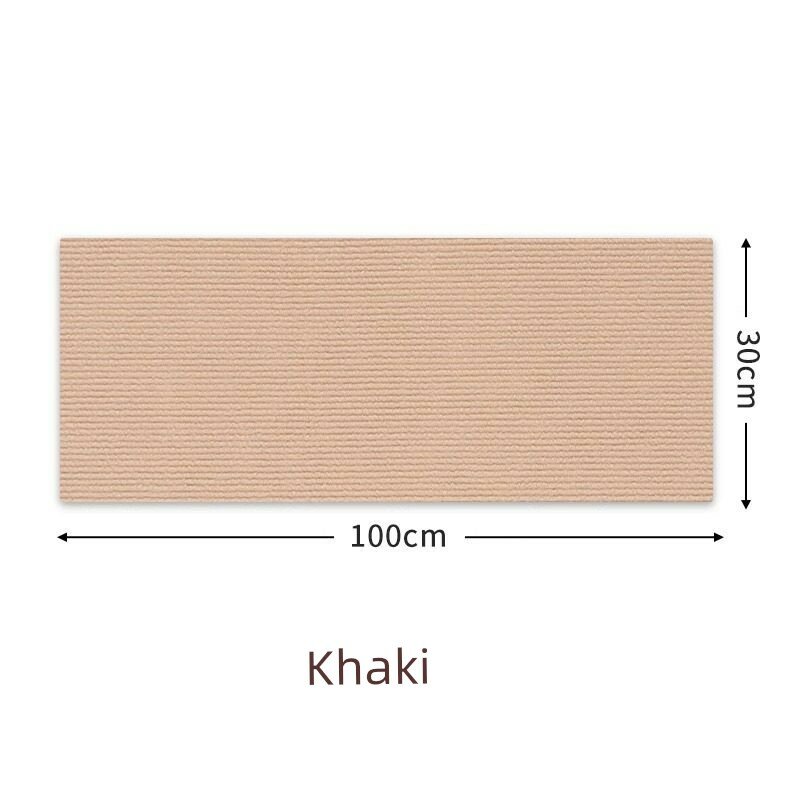 Хаки когтеточка для кошек, малый размер 30x100 см, самоклеящаяся, износостойкая защита мебели без скольжения