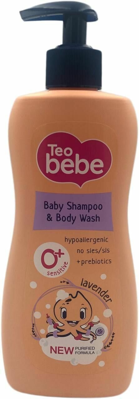 Teo Bebe Шампунь для волос, 400 мл