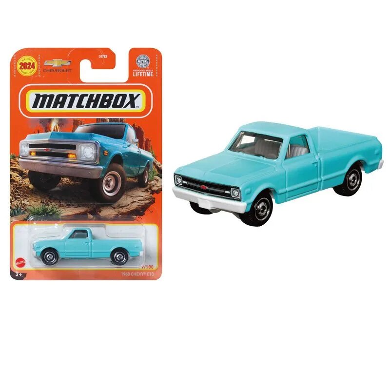 Машинка Matchbox 2024-30782:1968 Chevy C10