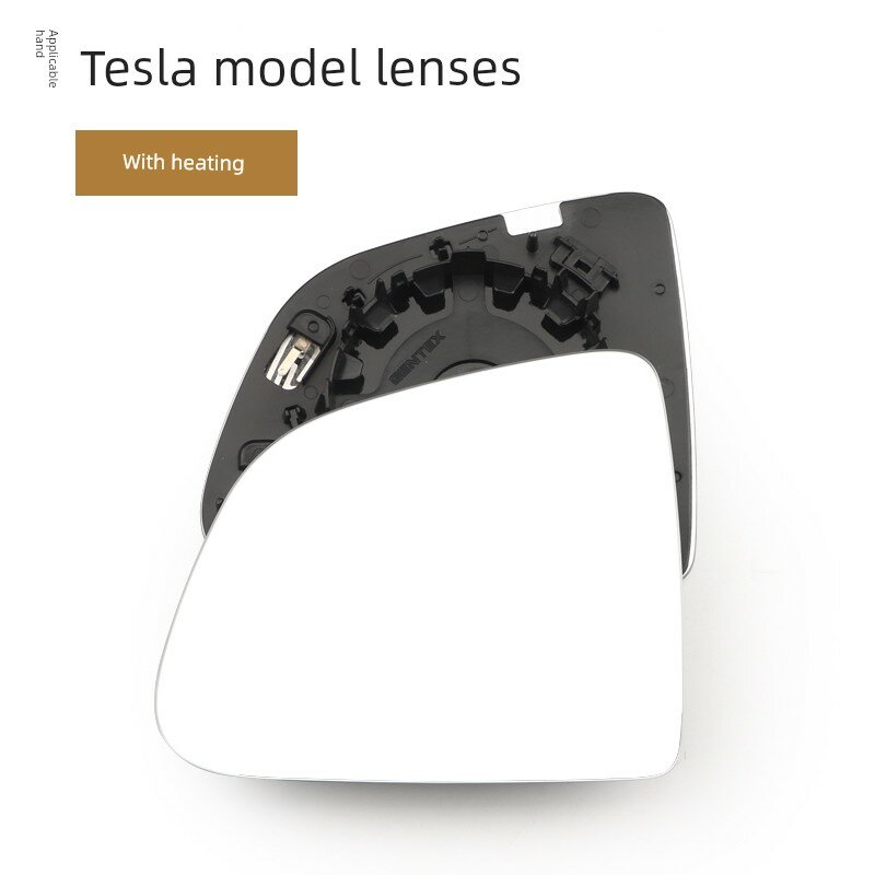 Стекло зеркала заднего вида с нагревом для Tesla Model Y, правая пассажирская сторона