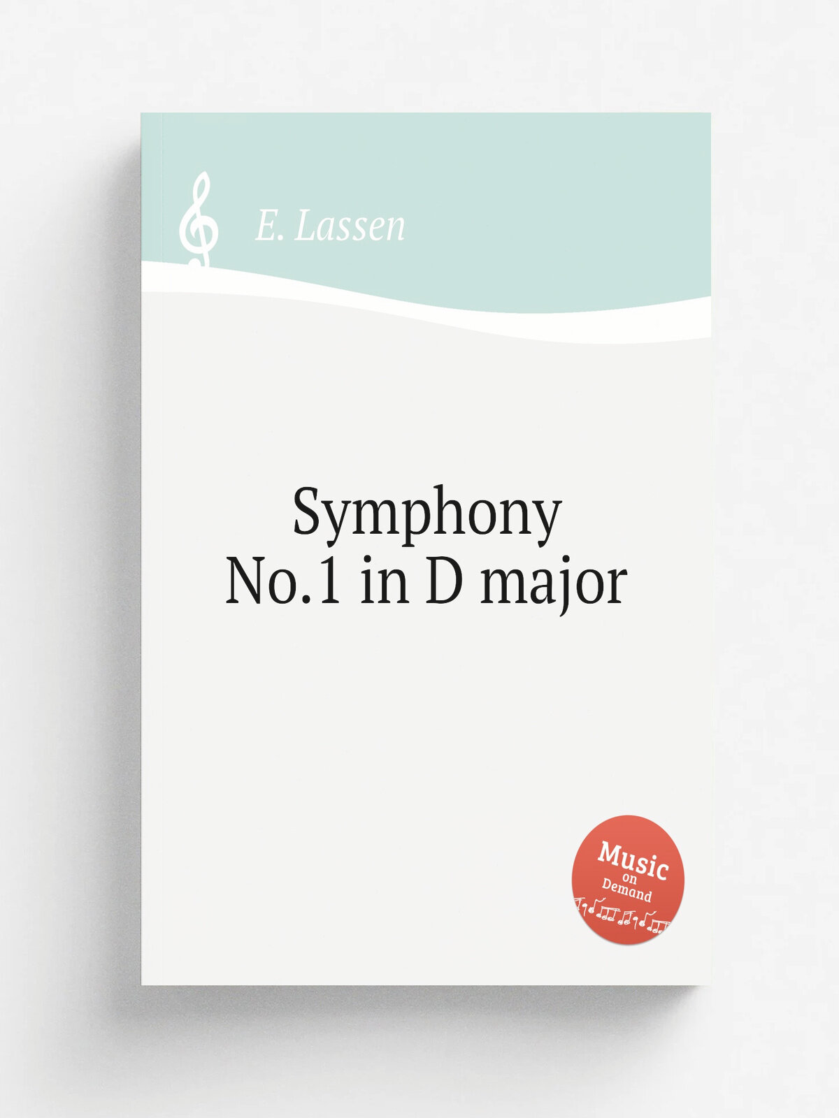 Symphony No.1 in D major | E. Lassen | Репринт