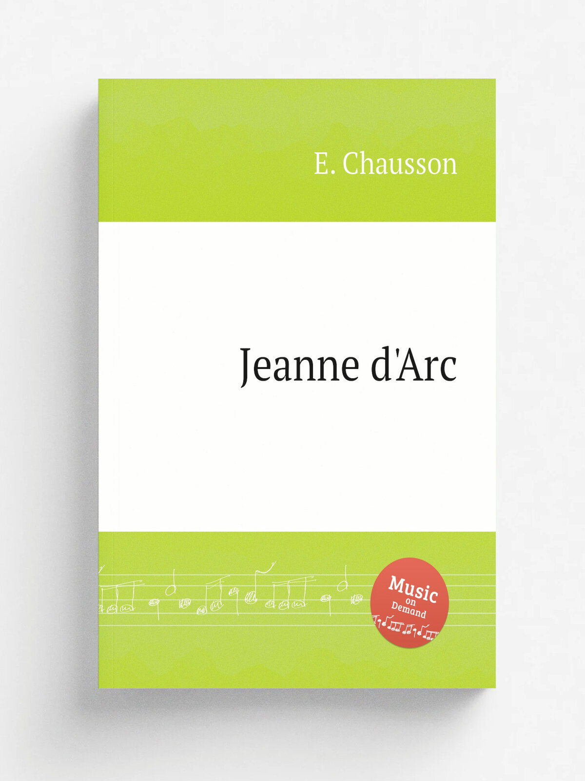 Jeanne d'Arc | E. Chausson | Репринт