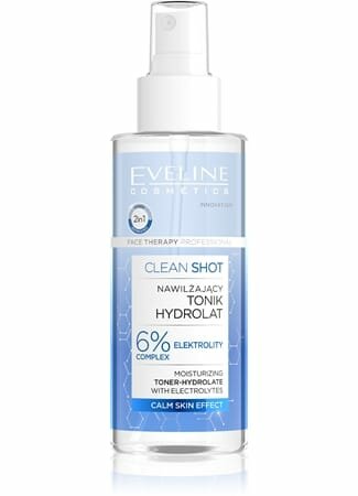 Тоник для ухода за кожей Eveline Cosmetics Clean Shot 6% Electrolyte Complex, 150 мл