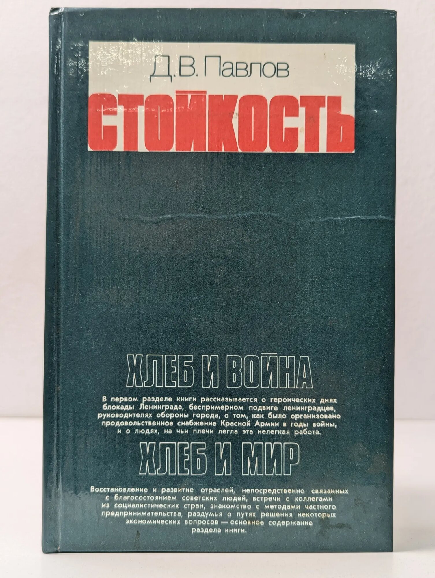 Стойкость Павлов Дмитрий Васильевич 1981