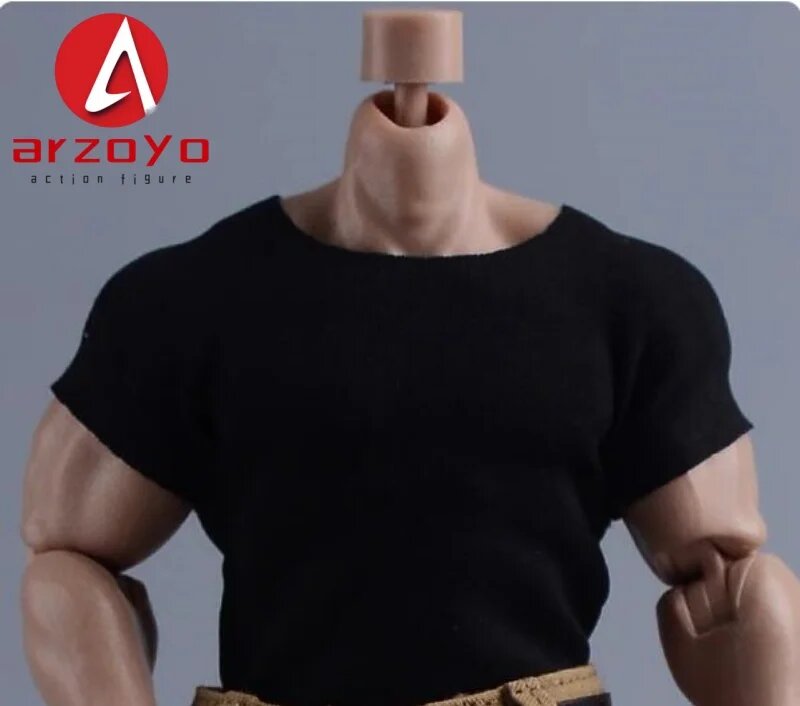Фигурка 1/12 Ar.zoyo ADAM, черная футболка