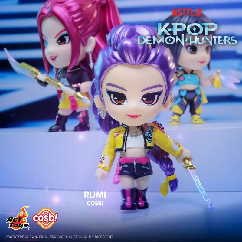 Мини-фигурка K-Pop Demon Hunters Hot Toys Cosbi Blind Box A