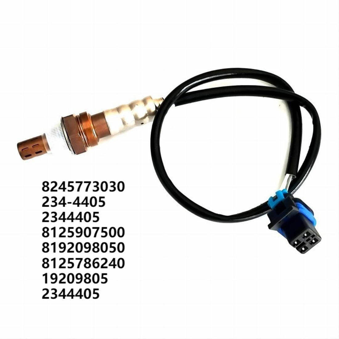 Применимо к датчику кислорода Chevrolet Express Explorer 8245773030; 234-4405; 2344405; 8125907500, 8192098050, 8125786240, 19209805, 2344405