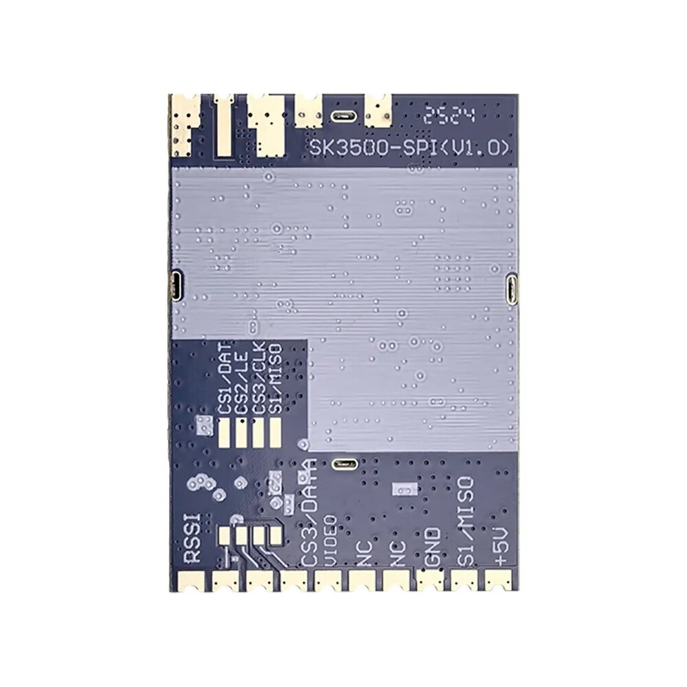 Flyto SK3500 - SPI 3.3G (3100 МГц - 3800 МГц) VRX Беспроводная передача изображений с открытым исходным кодом Прием SPI Высокая чувствительность FT3500