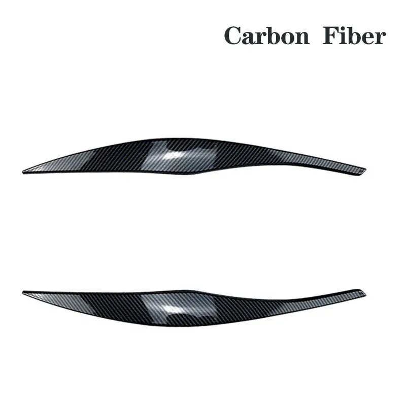 Защита внешних частей автомобиля "Carbon Fiber" 2 шт. для фар