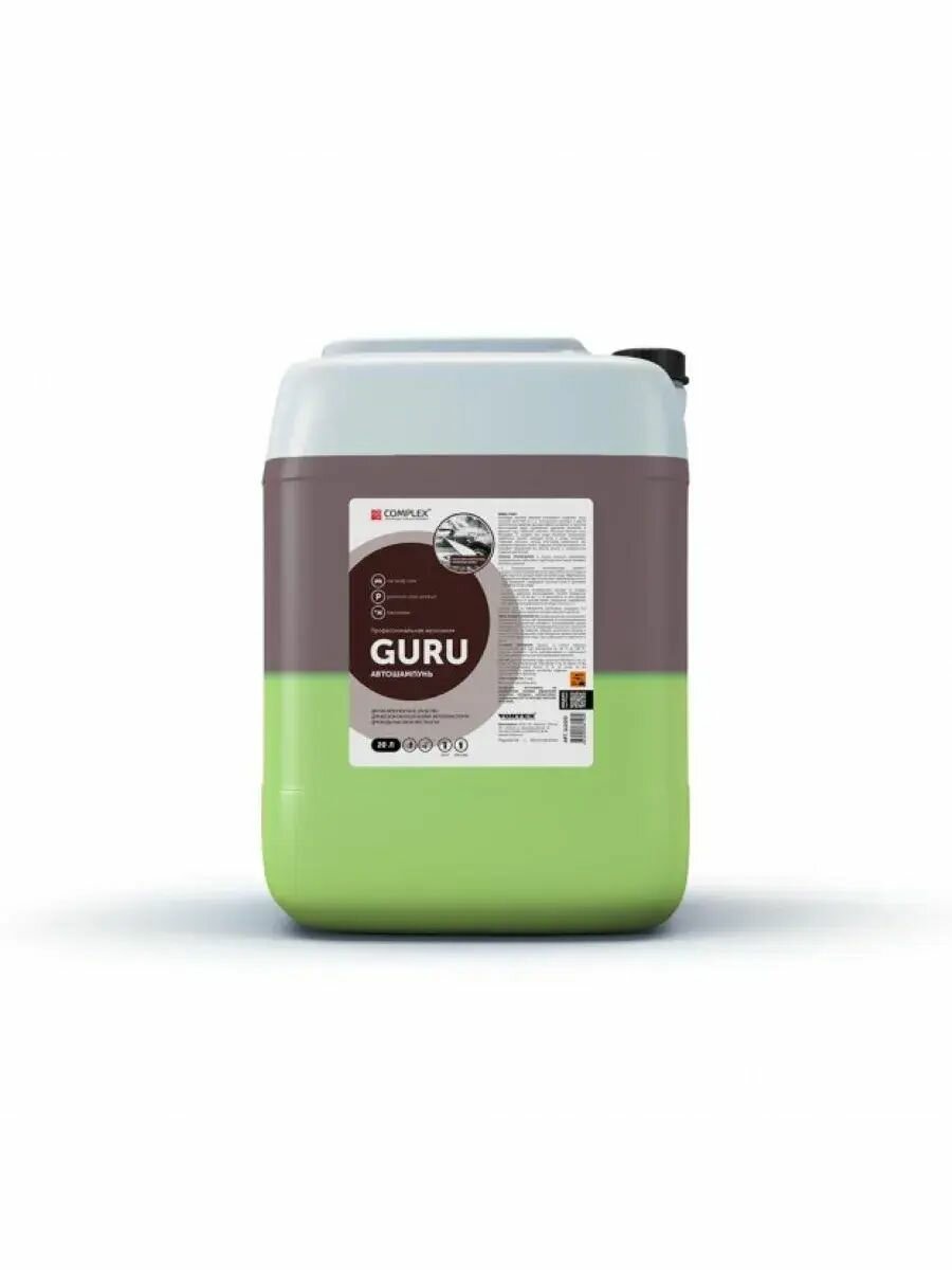 Бесконтактная шампунь для автомобиля "Complex" GURU 21кг двухкомпонентная