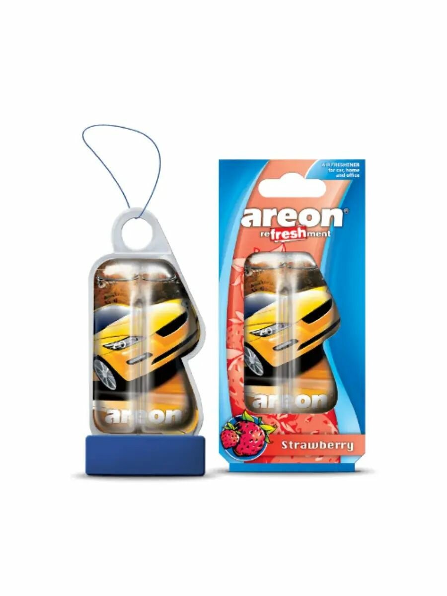 Ароматизатор для автомобиля "Areon" (Клубника), подвесной, 1 шт.