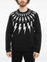 Толстовка Neil Barrett Fair-Isle Thunderbolt sweatshirt, размер 46