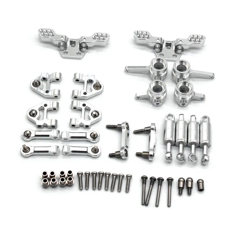 Металлический комплект рулевого управления для WLtoys 284019-A, 284191, 284131, 284010, 284161, K989, K969 1/28