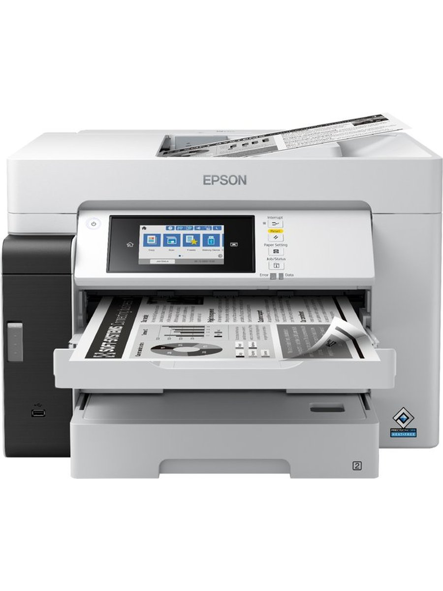 МФУ струйное Epson M15180 черно-белый A3+