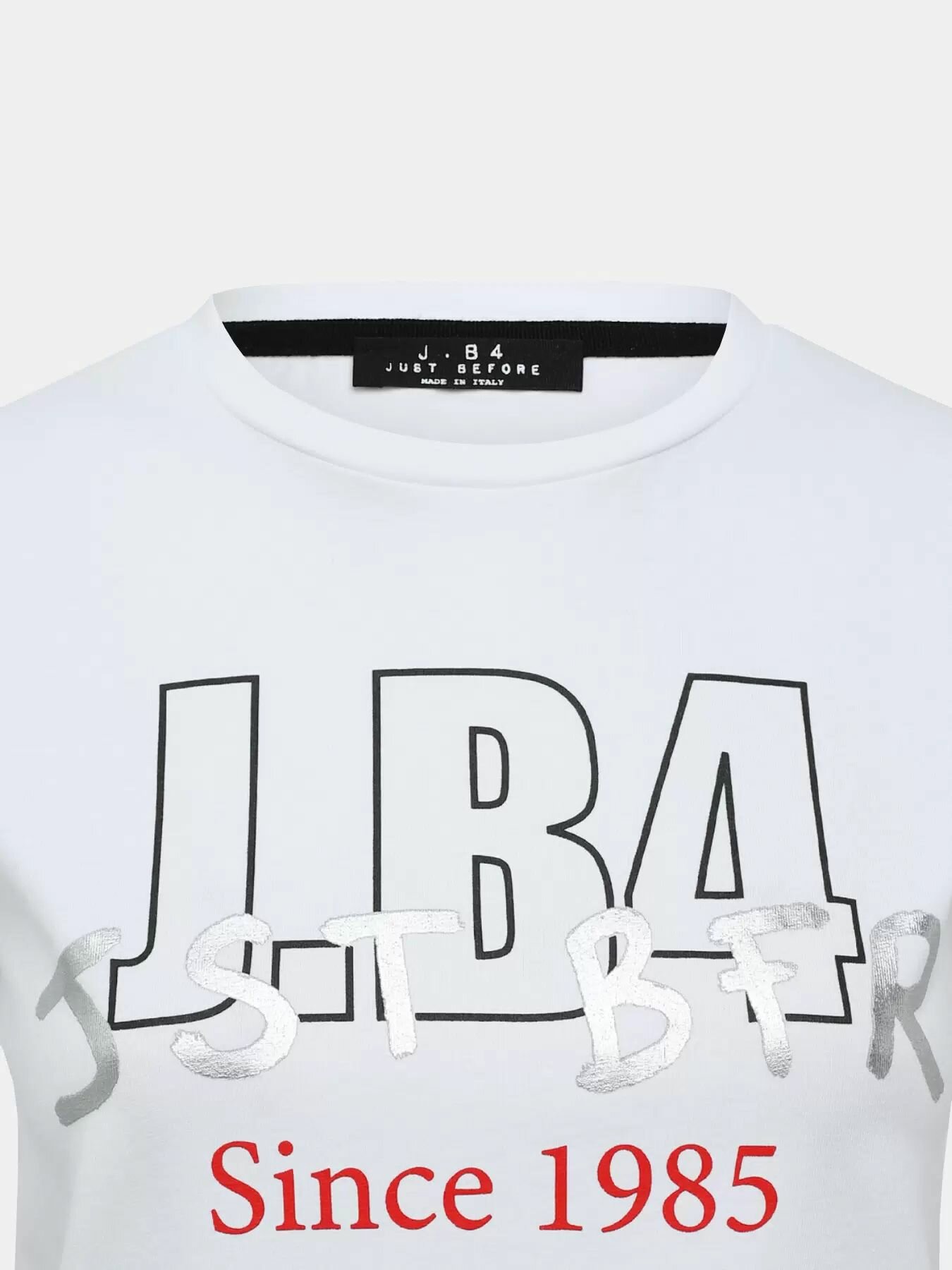 Футболка J.B4, размер XS, белый — фото 1