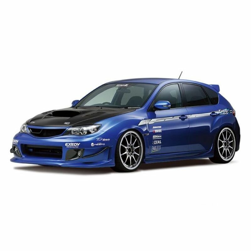 Сборная модель Машинка aoshima-05875 1/24 SUBARU ings GRB IMPRESA WRX STI 2007 car model kit