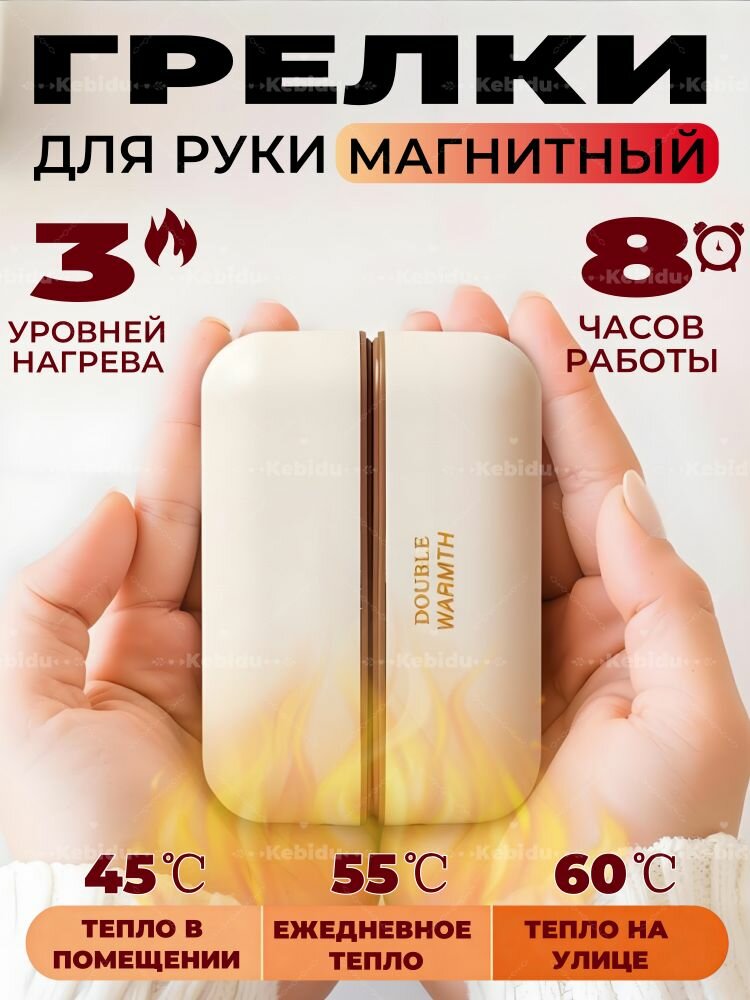 Kebidu Портативная электрогрелка переносной обогреватель электрический