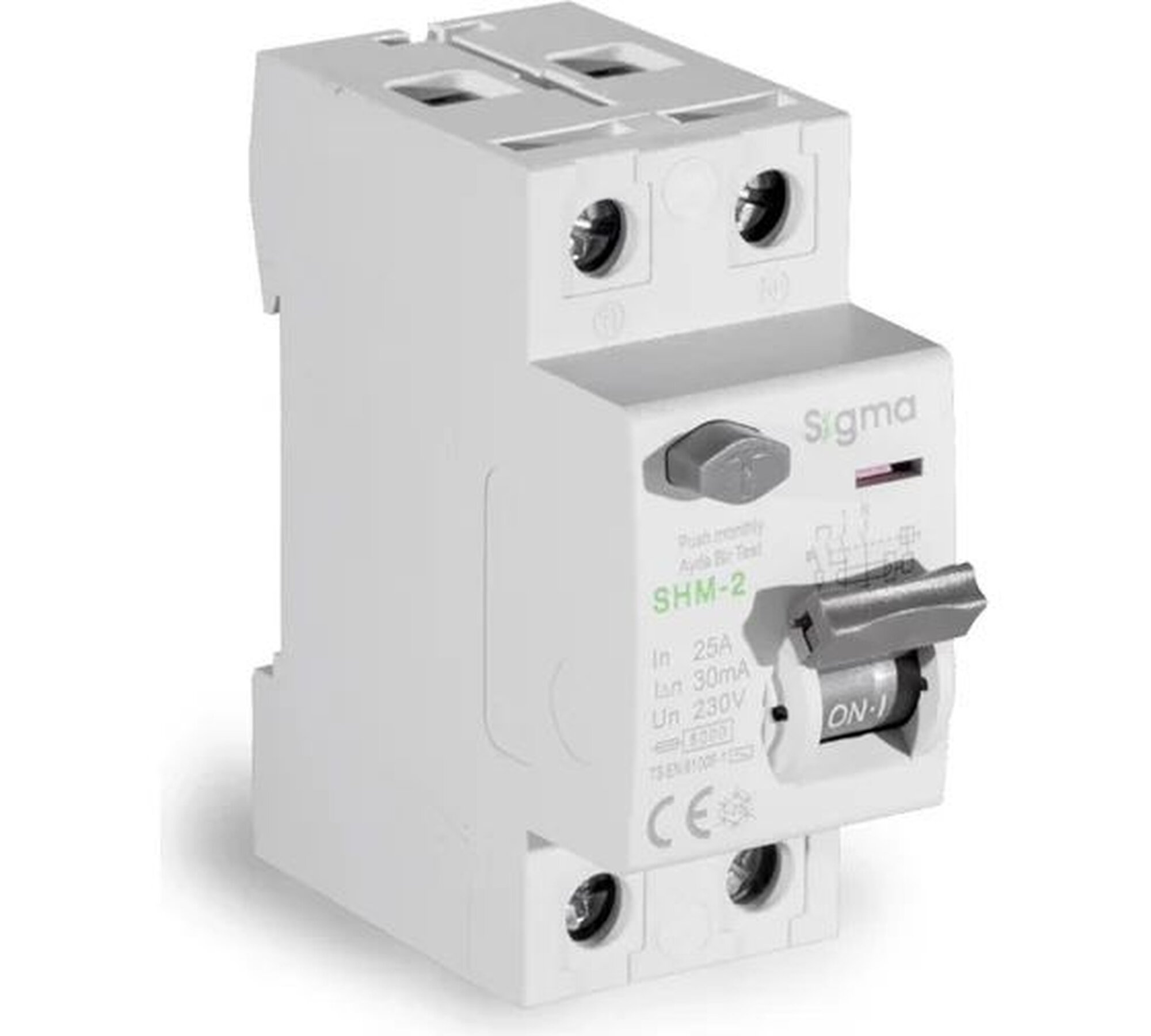 УЗО SIGMA ELEKTRIK 25A AC 2P 30mA 6kA