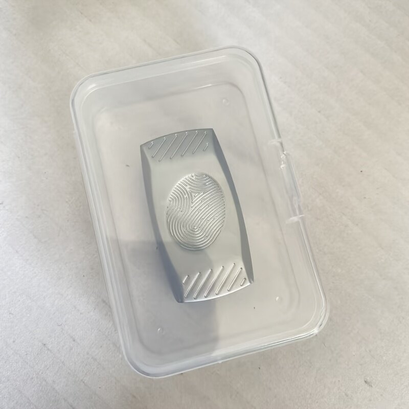 Магнитная металлическая антистресс-игрушка Slap Coin Slider + Knob Fidget Spinner, тактильный спиннер для монет, офисная игрушка для мужчин, подарочный набор, серебристый, в пакете и коробке