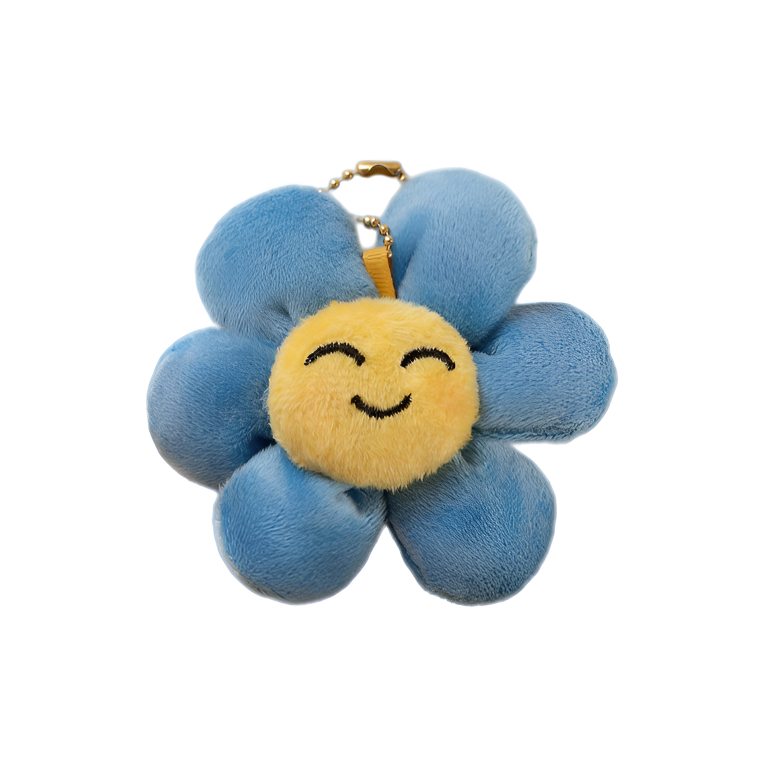 PUDOWRABBIT Милый стиль Smile Подсолнух Брелок Плюшевые брелки Длина корпуса 6 см 6CM