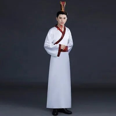 Ханьфу из полиэстера Zeongro для мужчин и женщин L, 8