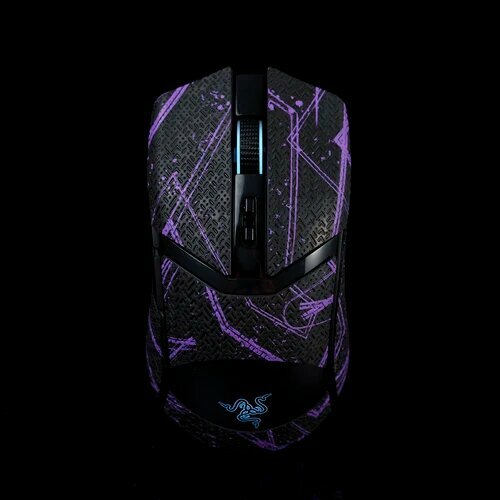 Клейкая лента для мыши Razer Cobra Pro, профессиональная серия, полноразмерная мышь, Фиолетовый, G