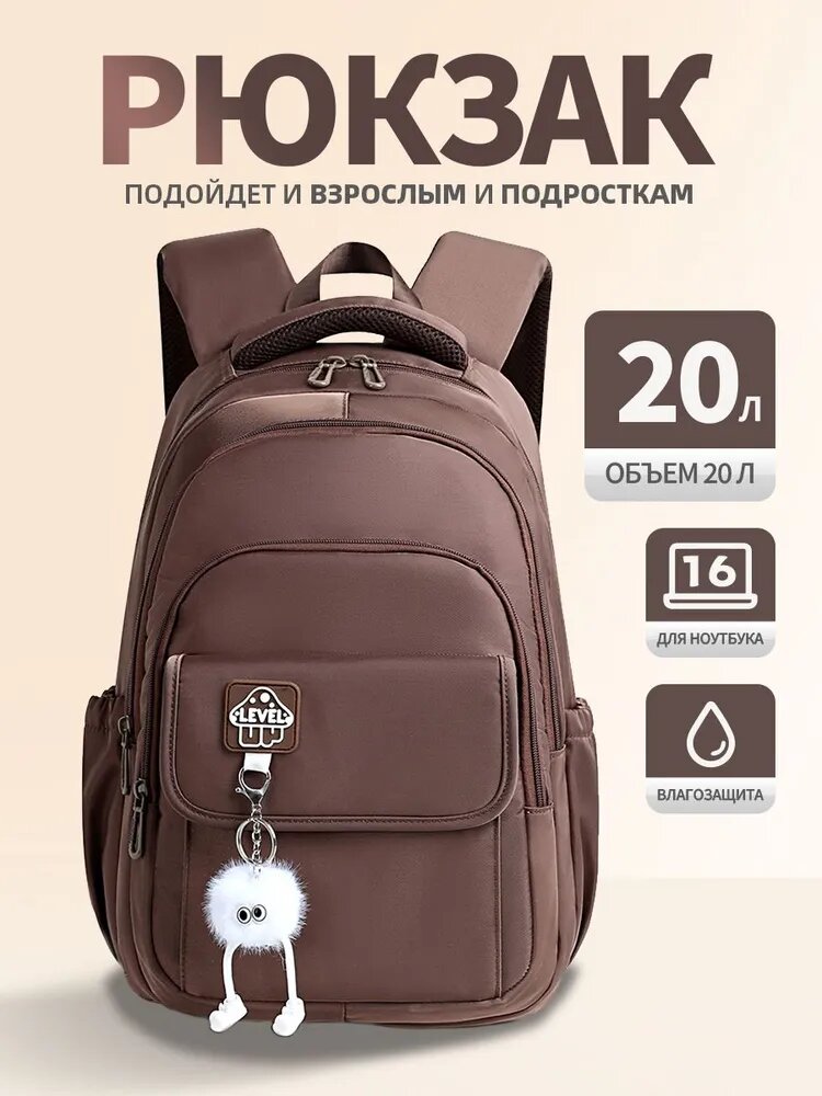 Рюкзак женский мужской городской школьный спортивный для подростков /nikki