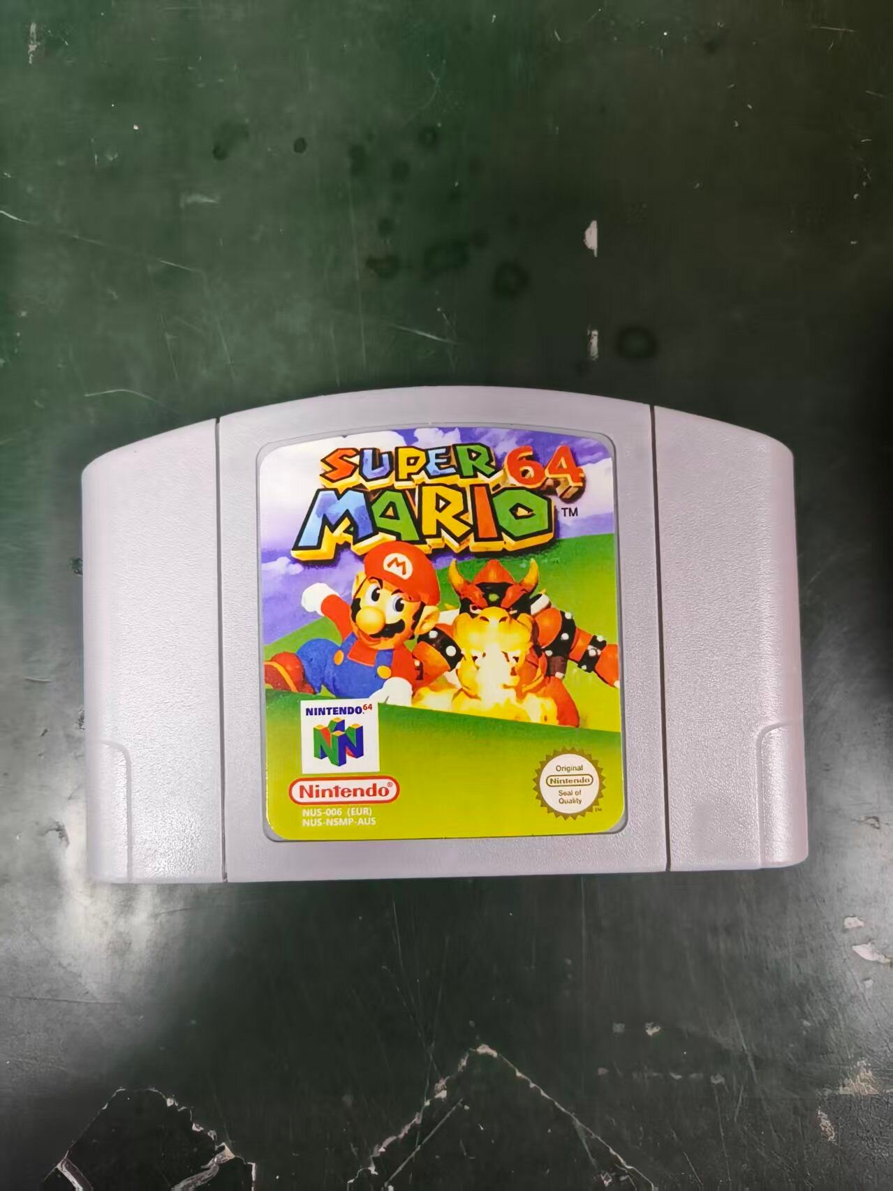 SUPER MARIO 64 подходит для игрового картридж N64 на 64 бит, формат карты PAL для Nintendo 64 PAL картридж 64-бит