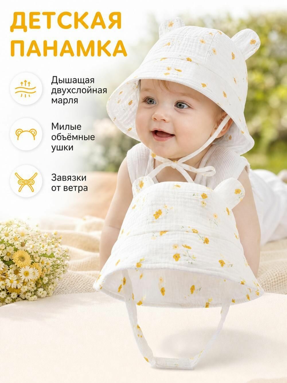 Шапка Базовая коллекция для девочек