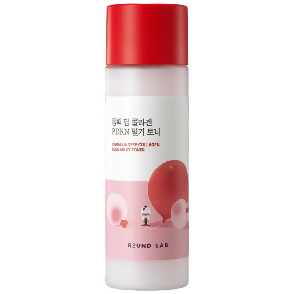 Молочный тонер с пдрн и камелией Round Lab Camellia Deep Collagen PDRN Milky Toner 150 мл