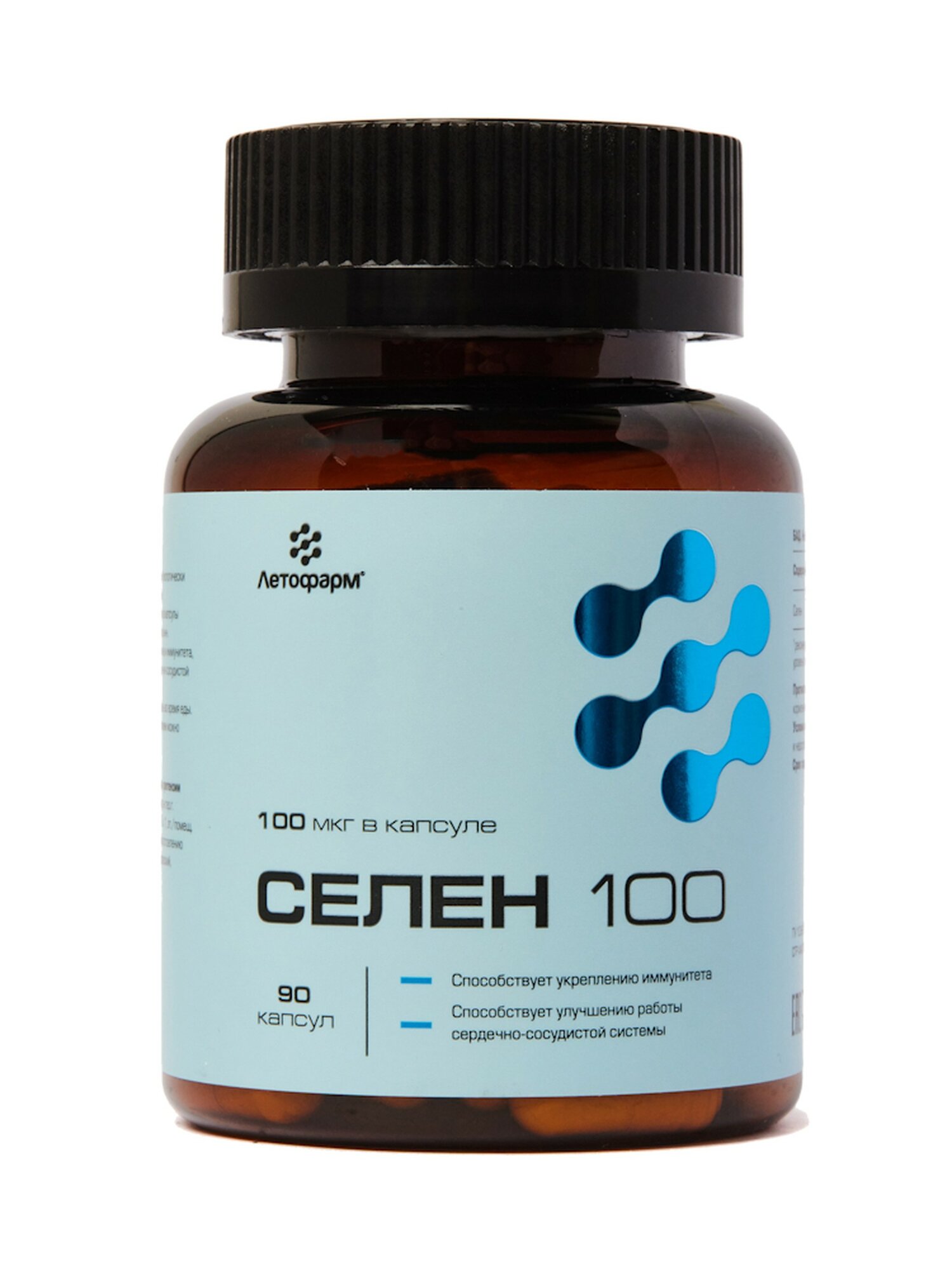 Селен 100 N90 капс ПО 0,3Г/банка/летофарм — Капсулы массой 300 мг - 90 шт.