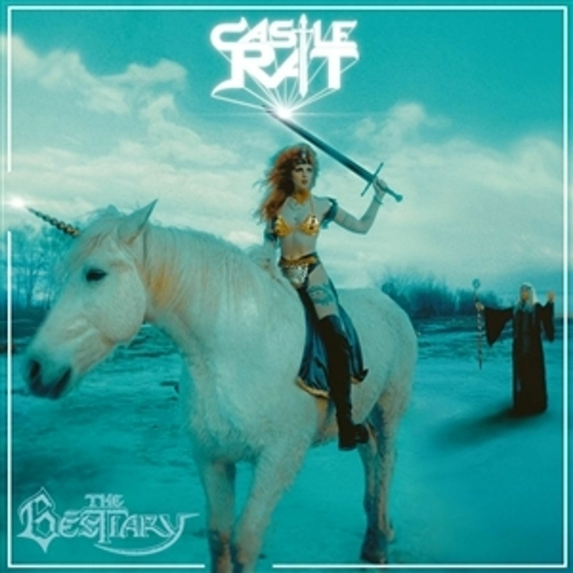 Виниловая пластинка Castle Rat - The Bestiary (Phoenix II Ed. Red/Black/White Merge Vinyl) (LP) (1 LP)