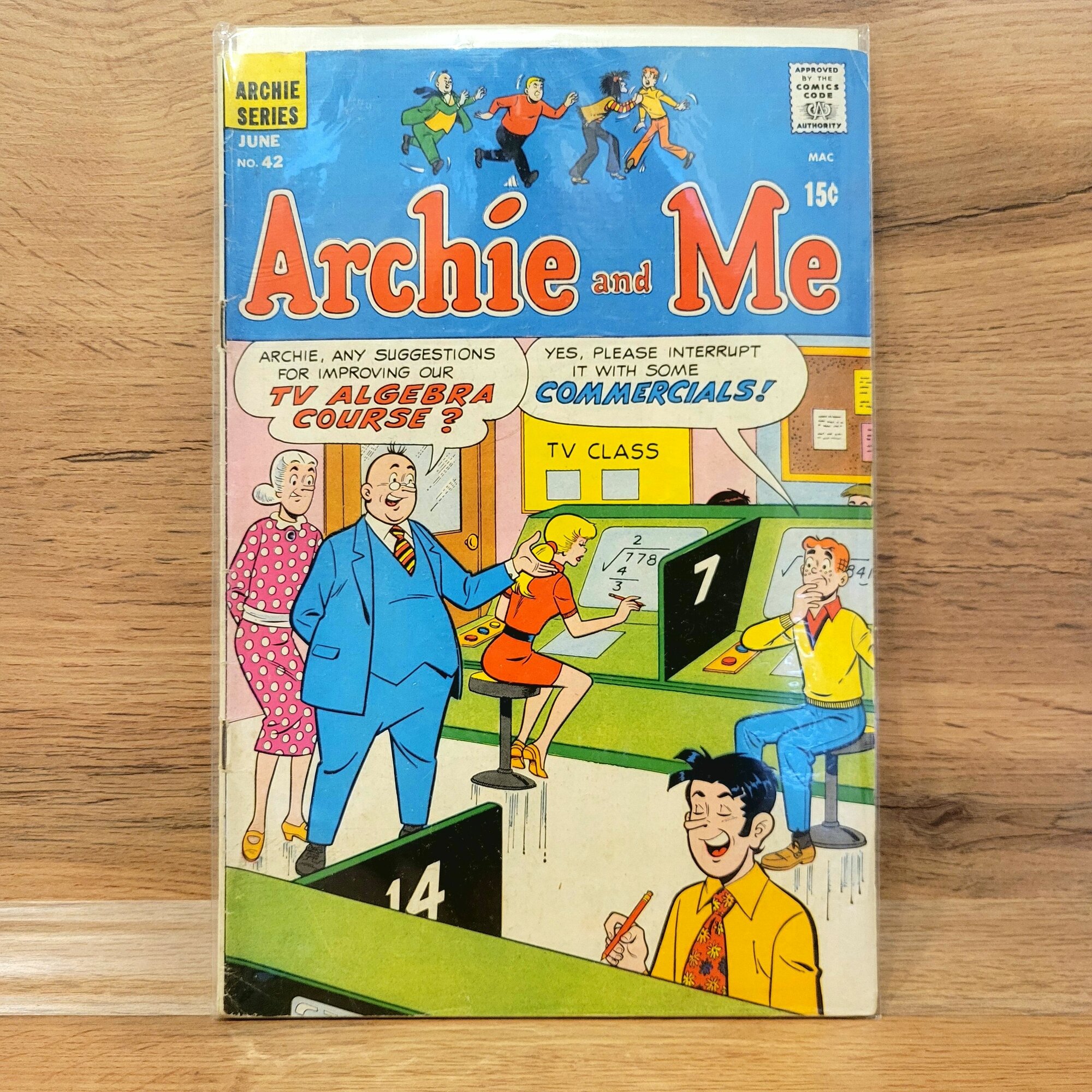 Раритетный Комикс Archie And Me #42. 1973 Год. Комикс (сингл) на английском языке