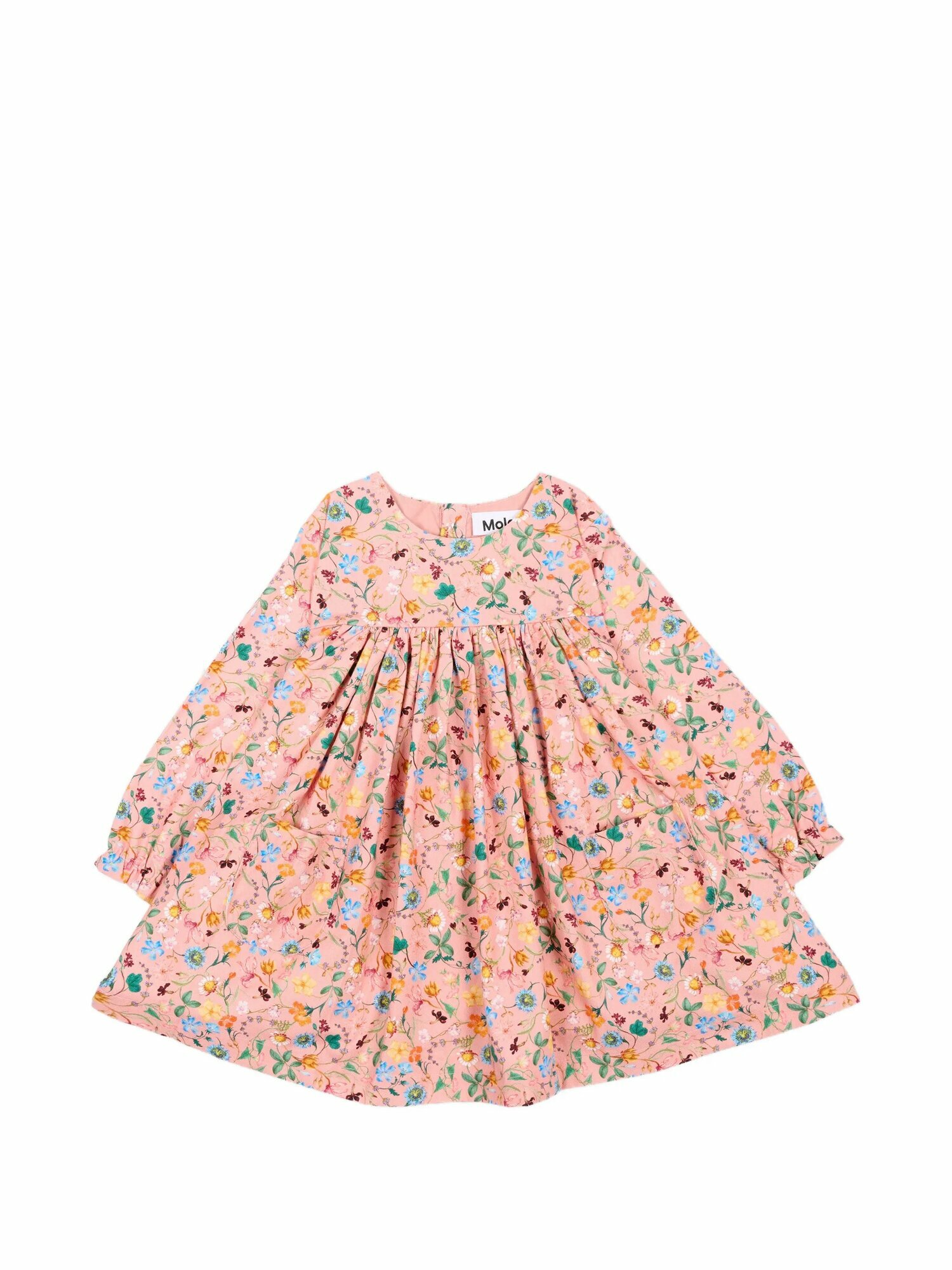 Платье Claire floral-print long-sleeve dress