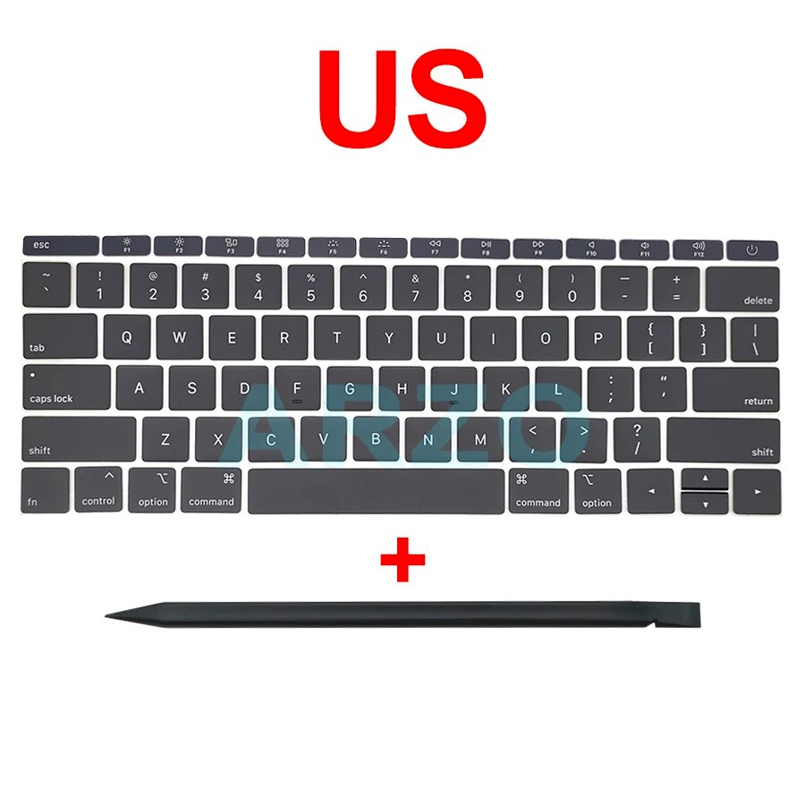 Сменные колпачки для клавиш FAXDEVERY для Macbook Pro Retina 13" A1708 2016 2017 US English