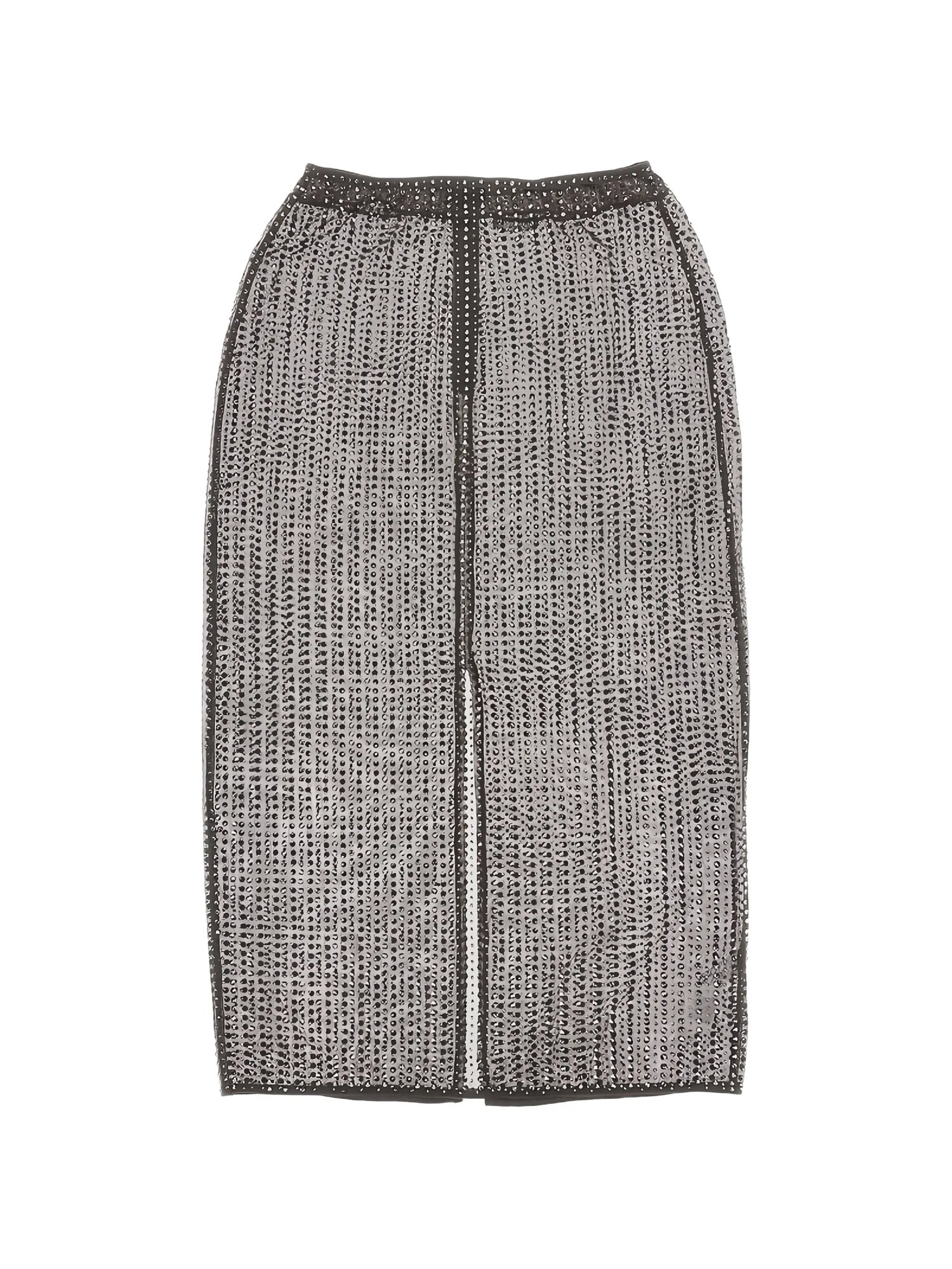Юбка Crystal-embellished mesh midi skirt