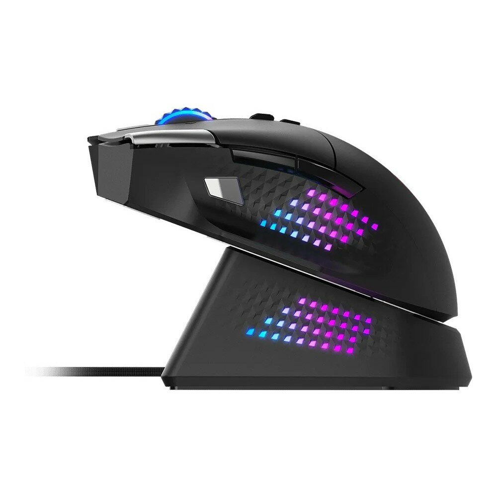 Игровая мышь MSI VERSA PRO WIRELESS plus MOUSE DOCK PRO, оптическая, беспроводная/проводная, Черный (S12-4301370-CLA)