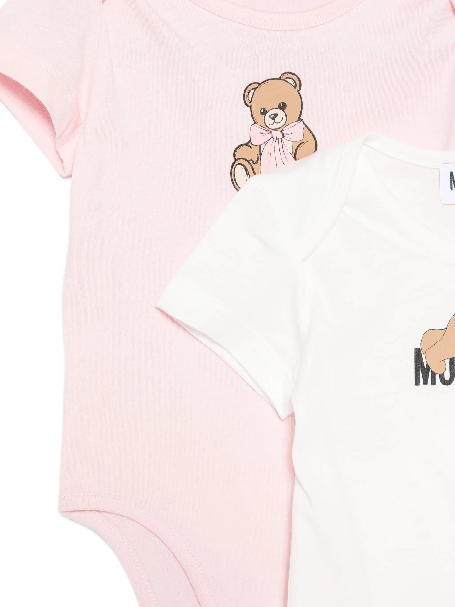 Боди MOSCHINO Teddy Bear logo-print body set, размер 60 — фото 1