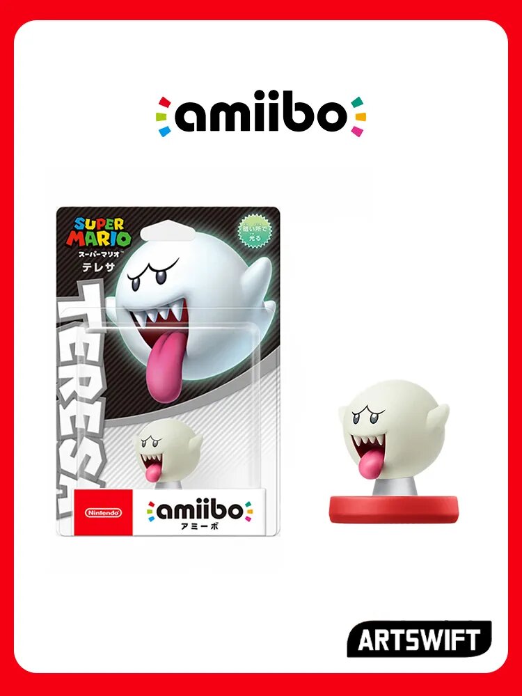 Nintendo amiibo Фигурка Бу / Boo (Super Mario Collection) Asian Version ARTSWIFT