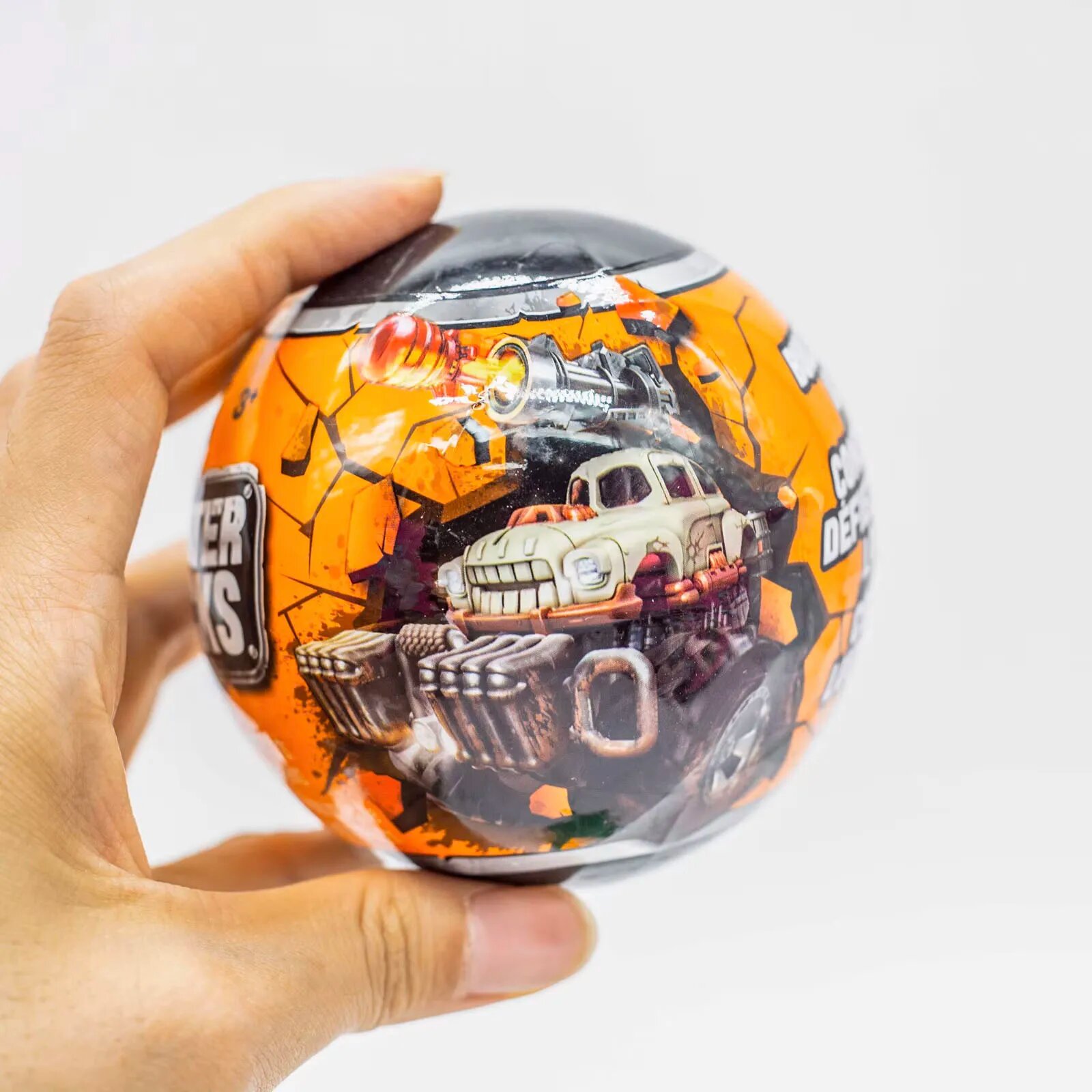 Bandai 5 Surprise Ball Мини-Бренды Супермаркет Оранжевый, Orange 1xBall