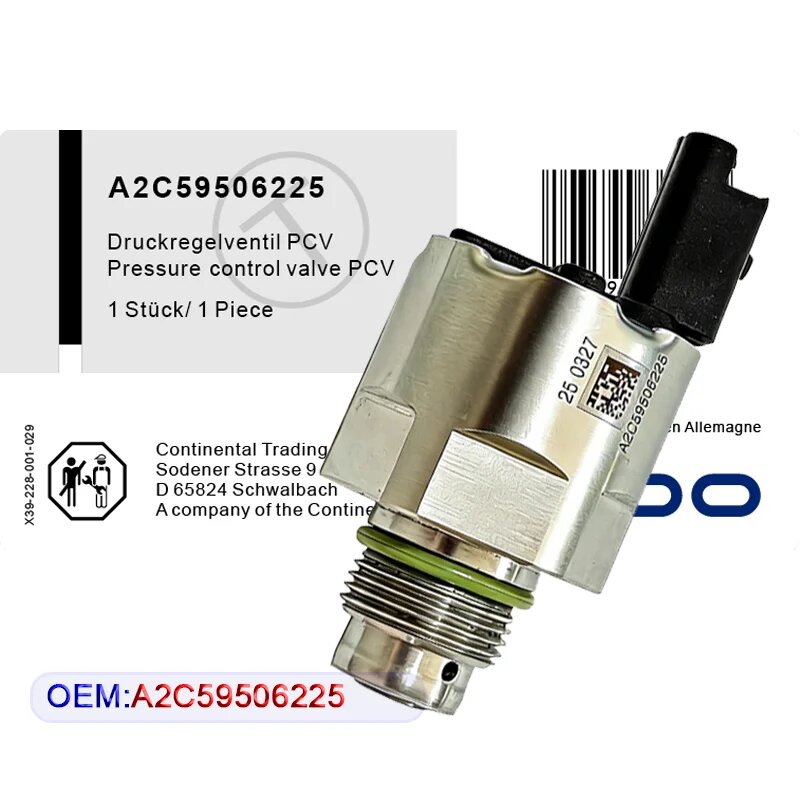 Регулятор давления топлива A2C59506225 с маркировкой, дизельный новый